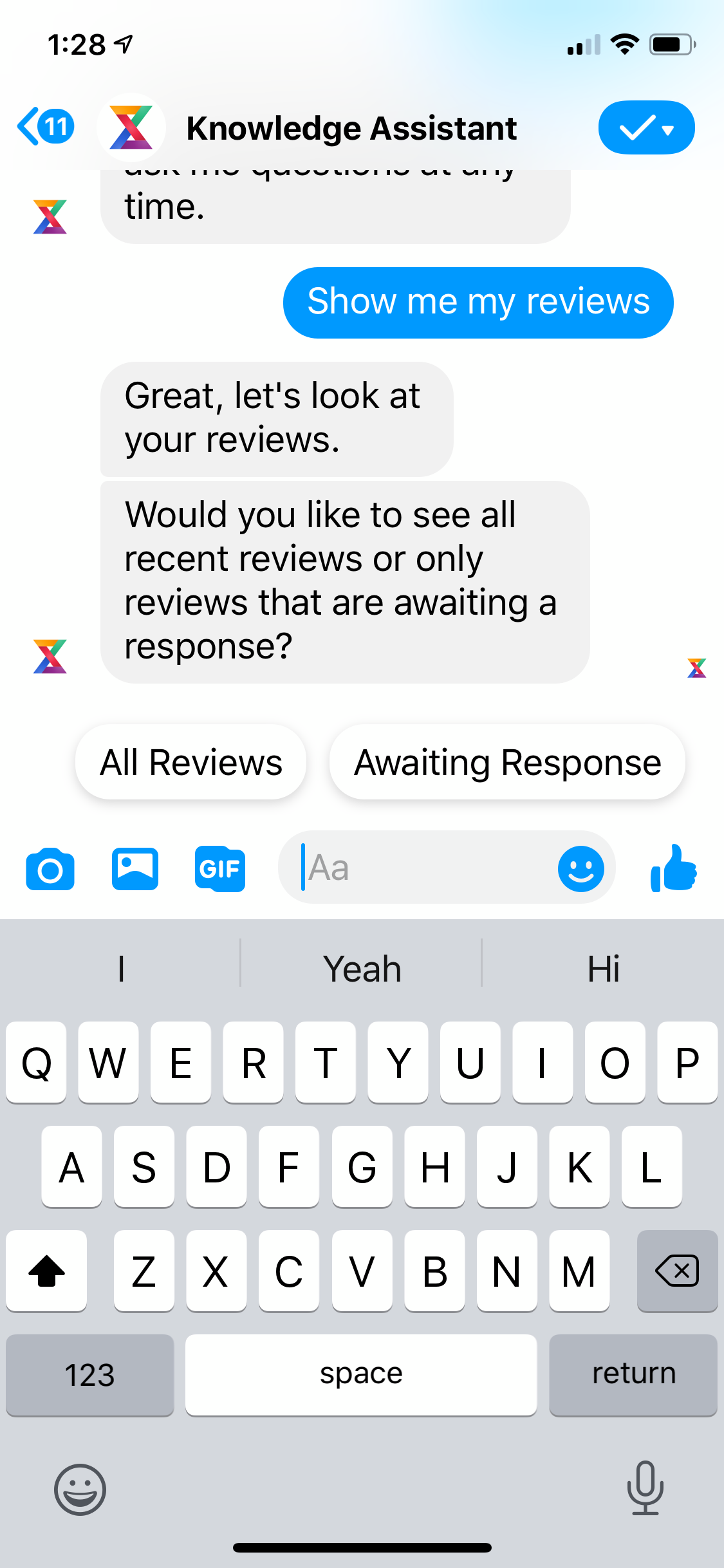 Manage Reviews and Q&A with Knowledge Assistant – Yext Help