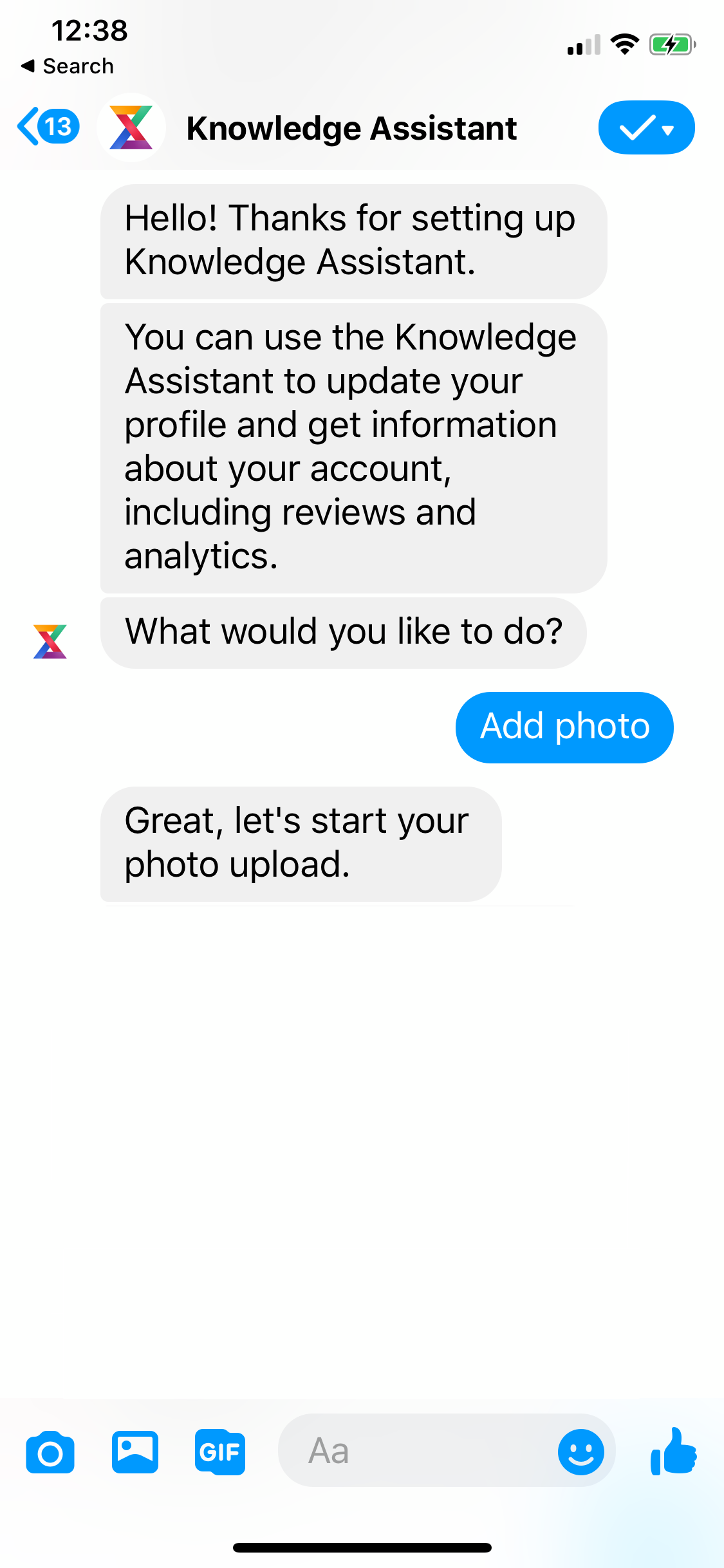 Interact with Knowledge Assistant – Yext Help