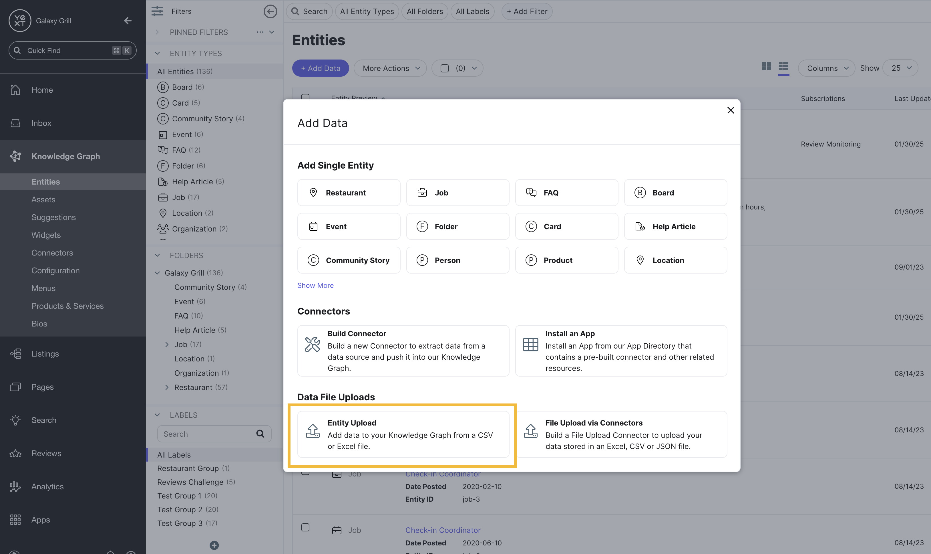 Upload Holiday Hours to Entities – Yext Help
