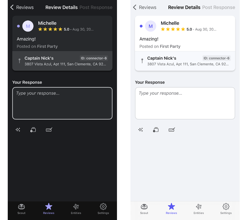 Mobile App Settings – Yext Help