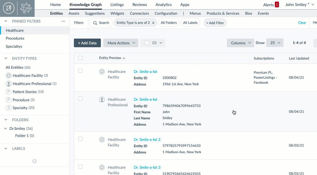 Locate your Account ID and Account Type – Yext Help